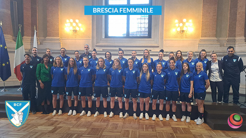 Si presenta, al Salone Vanvitelliano, il Brescia Femminile 2022/23 - Calcio femminile italiano