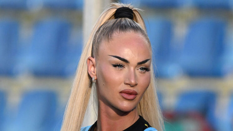 Alisha Lehmann tedofora per le Olimpiadi Invernali di Milano Cortina ...